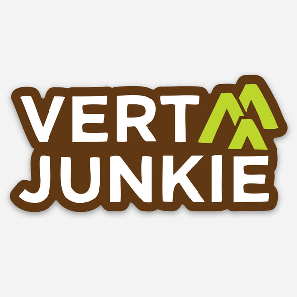 Vert Junkie Sticker | Outside Rocks